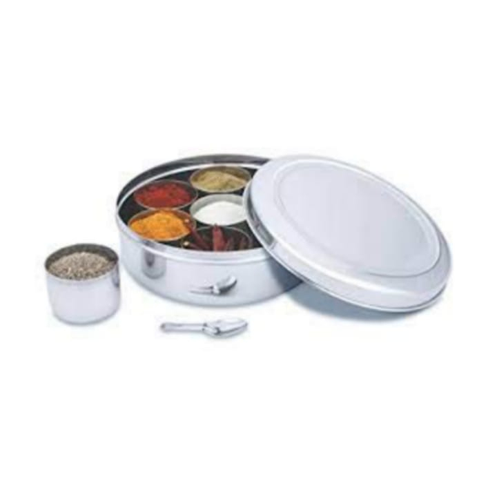 King International Stainless Steel Indian Spice Box Masala Dabba ...