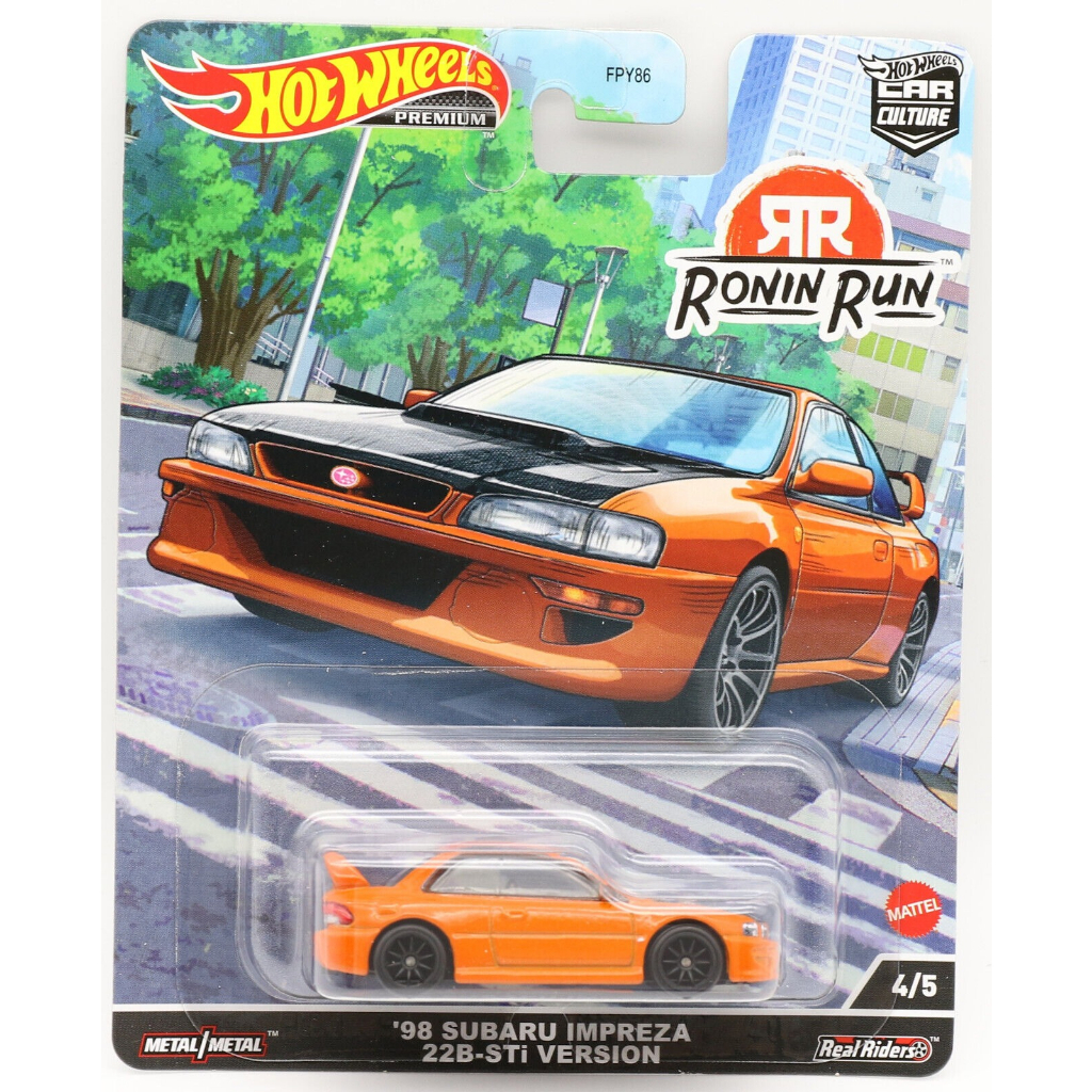 Hot Wheels - Car Culture Ronin Run - '98 Subaru Impreza 22B-STI Version ...