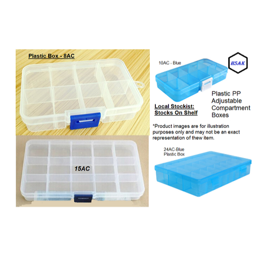 Multi Purpose Adjustable and Manageable Plastic Storage Box. Different ...