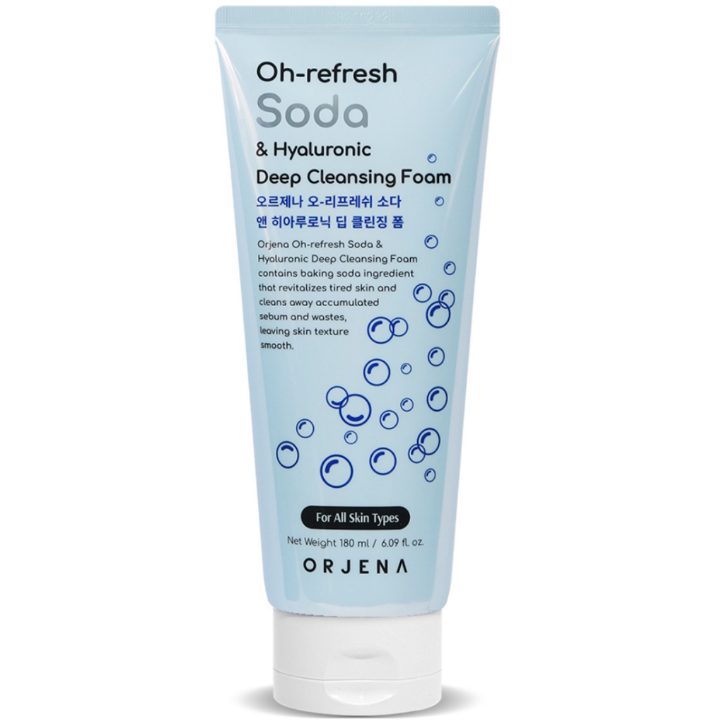 ORJENA OH-REFRESH SODA & HYALURONIC DEEP CLEANSING FOAM 180ML - BEAUTY ...