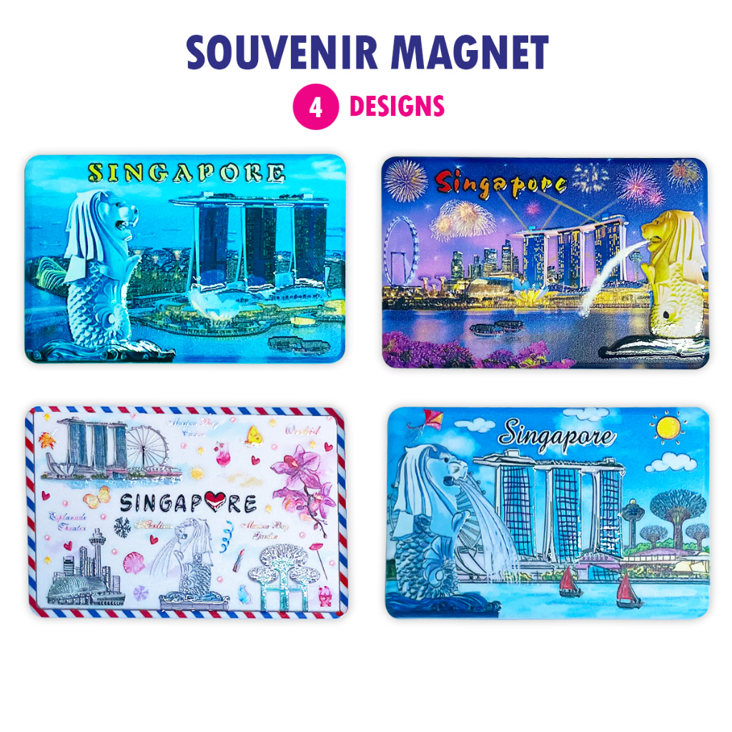 [SG Ready Stock] Fridges Magnet *Singapore Souvenir | Shopee Singapore
