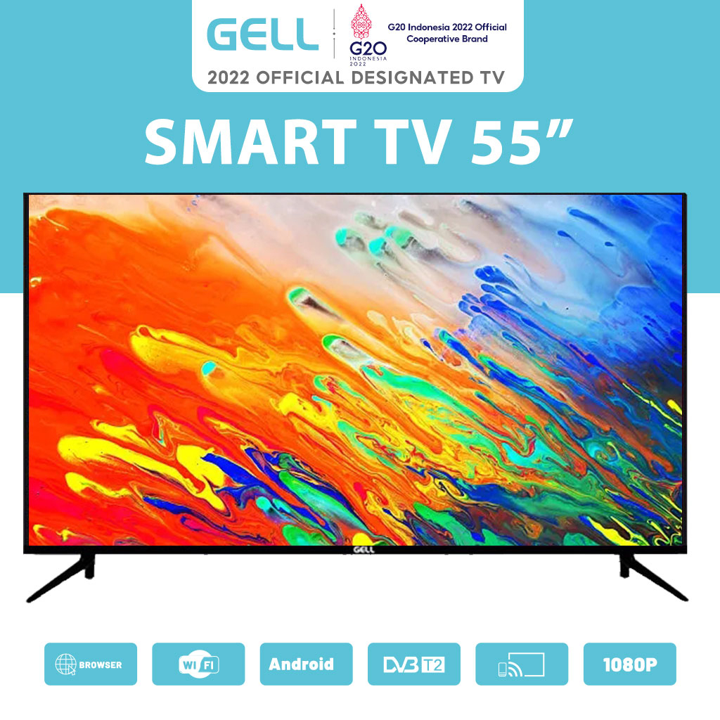 GELL Smart TV 55 inch Android TV With GooglePlay store | Netflix ...