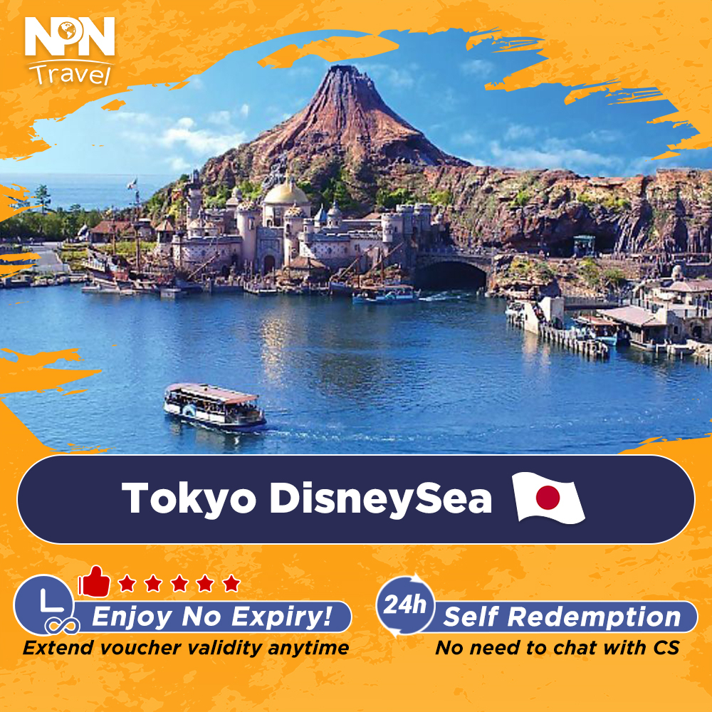 [Tokyo DisneySea] (Direct Entry) 1-DAY Pass Open Date Attraction Ticket ...