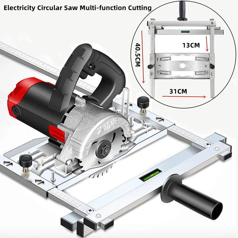 Saw Guide Rail For 4/5 inches Electricity circular saw Multi-function cutting machine Hand ...
