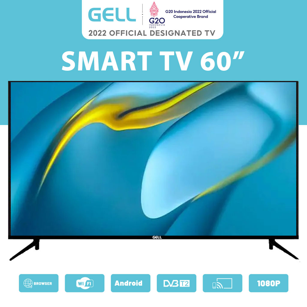 GELL TV 60 inch Android Smart TV With GooglePlay store | Netflix ...