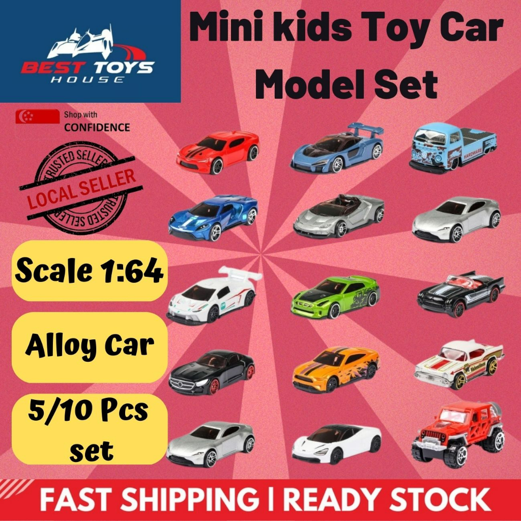 BTH - SG Ready Stock - Diecast Simulation 1:64 Mini kids Toy Car Model ...