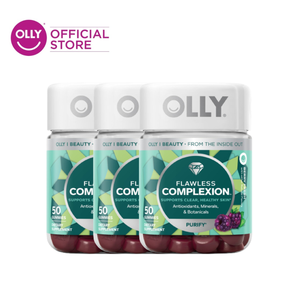 [Bundle of 3] OLLY FLAWLESS COMPLEXION 50S (EXP: 10/2026) | Shopee ...