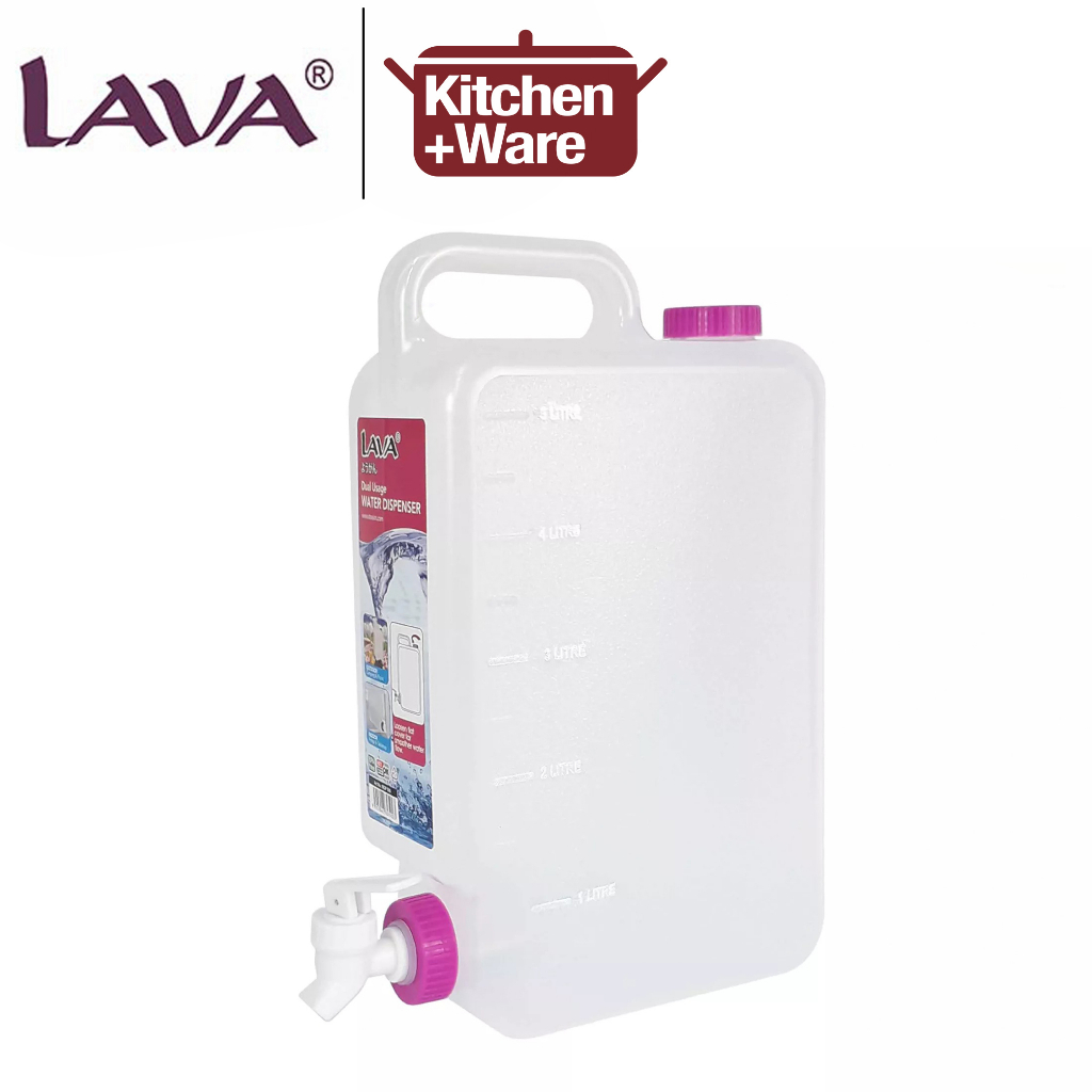 LAVA Dual Usage Water Dispenser BPA Free for Hot and Cool Water / 5L ...