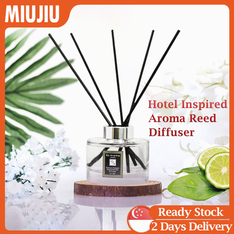 [SG] 120ML Aroma Reed Diffuser Sticks Fragrances Essential Oil Diffuser ...