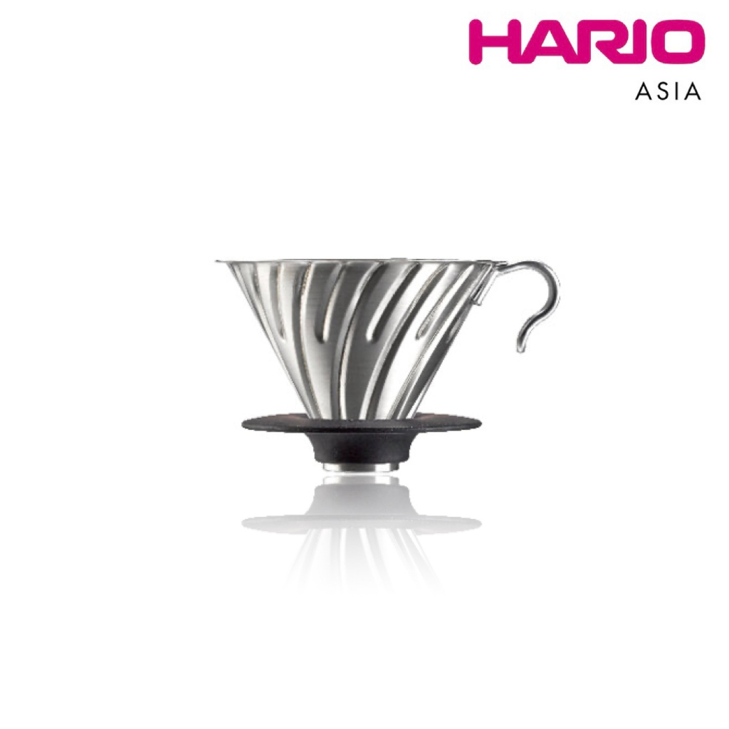 [Hario Asia Official] V60 Metal Dripper Size - 02 | Shopee Singapore