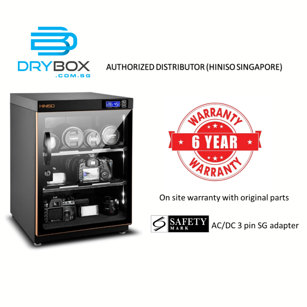 Hiniso Dry Cabinet Box 70L | Digital Control | Shopee Singapore
