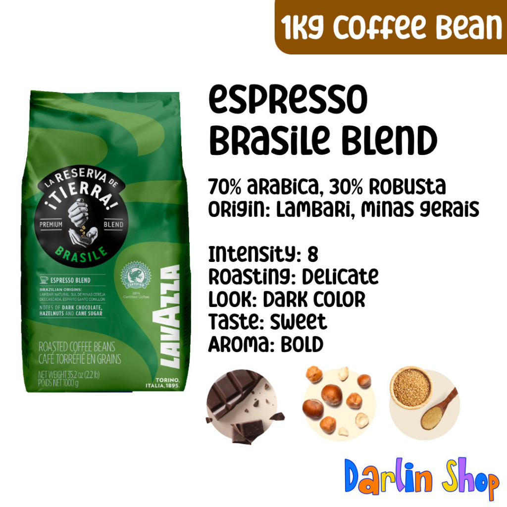 Lavazza Coffee, 1kg Coffee Beans - Qualita Oro / Super Crema / Rossa ...