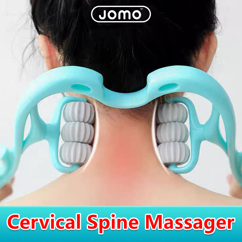 Cervical Spine Massager Handheld Massager Shoulder Neck Massage Roller ...