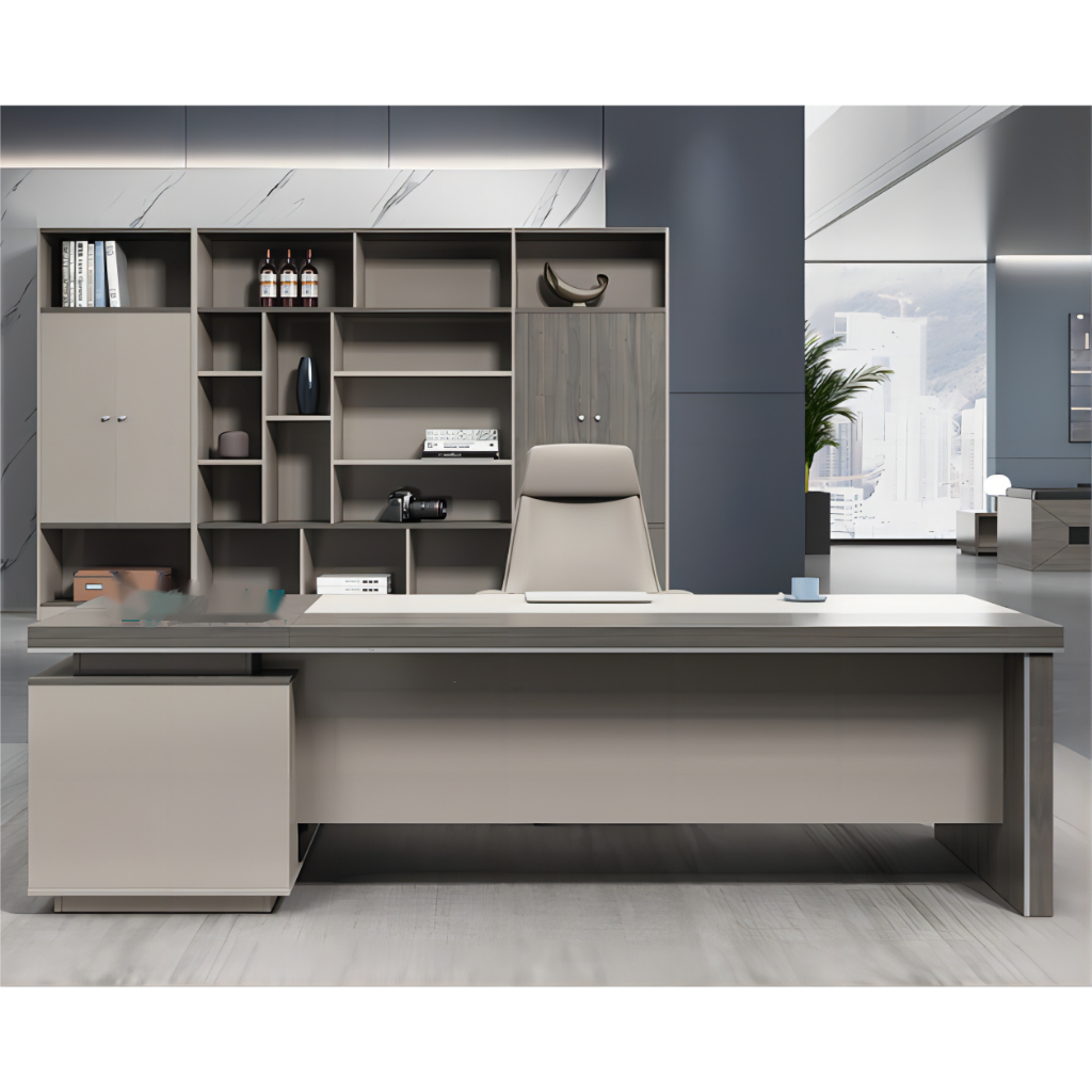 Classic color office table, sturdy, firm and lockable, free delivery ...