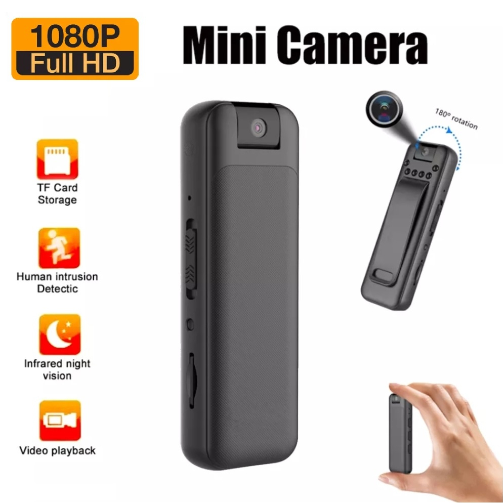 Mini Camera Action Camcorder Camera Full HD 1080P Night Vision DV Video ...