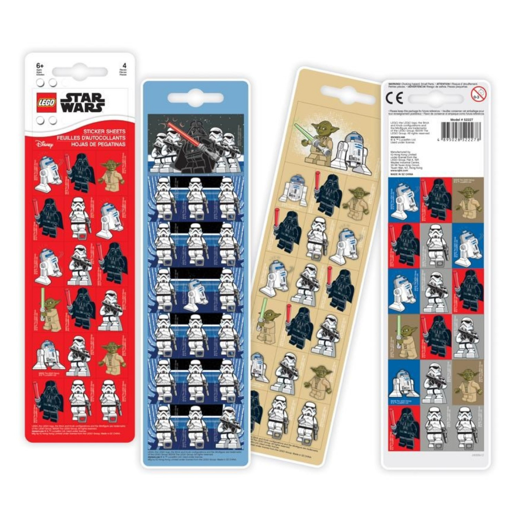 LEGO Star Wars – Sticker Sheet 4 Sheets Per Pack | Shopee Singapore