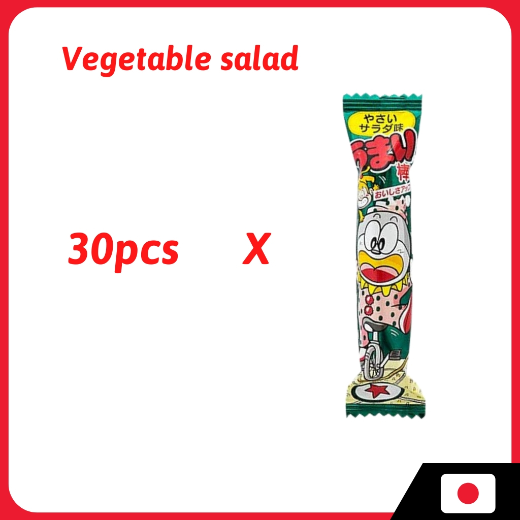 Yaokin Japan snack umaibo Umai bar Corn Potage / cheese / mentai spicy ...