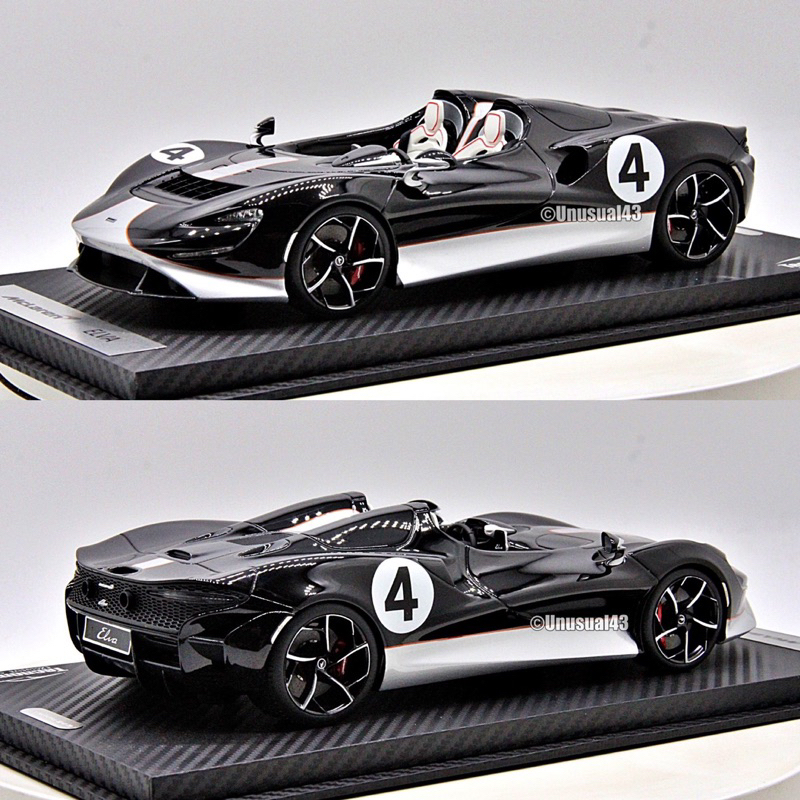 1/18 Tecnomodel Mclaren Elva Car #4 Black MR BBR GT Spirit Otto ...