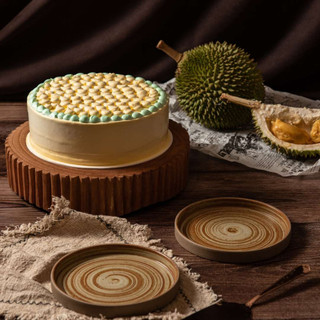 Melvados - D24 Durian Mousse Round Cake (Halal) | Shopee Singapore