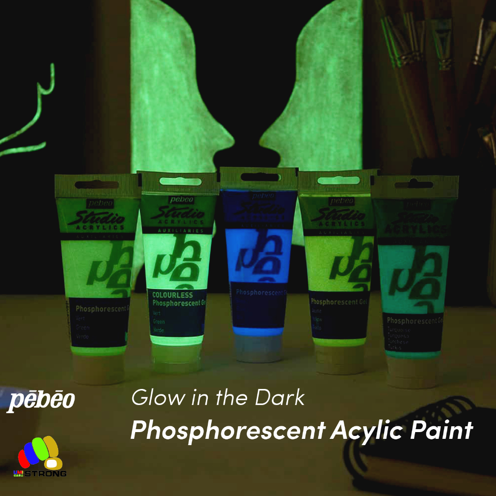 Pebeo Studio Acrylic Phosphorescent Gel 100ml | Shopee Singapore
