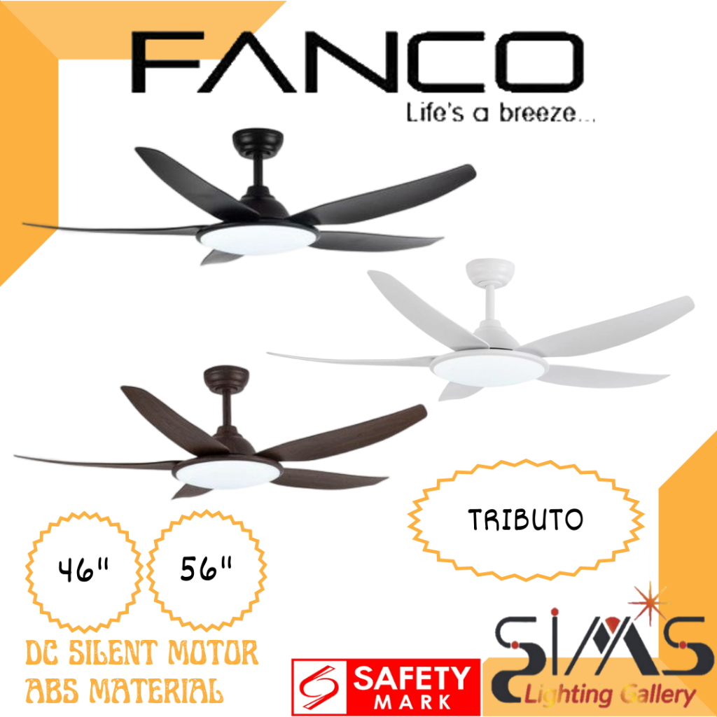 Fanco Tributo Ceiling Fan | Shopee Singapore