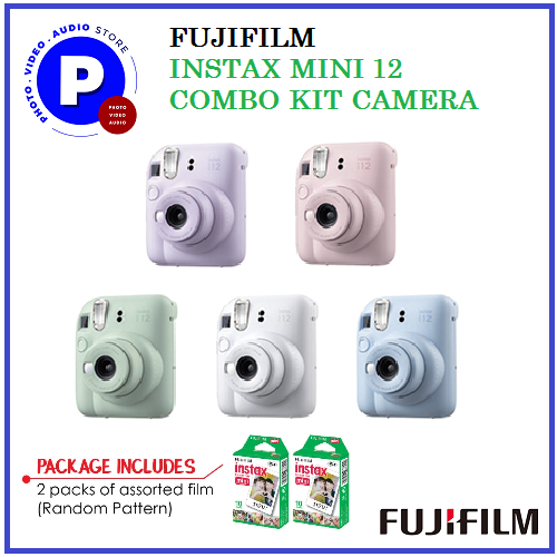 FUJIFILM INSTAX MINI 12 COMBO KIT (BUNDLE INCLUDED INSTAX MINI 12 ...