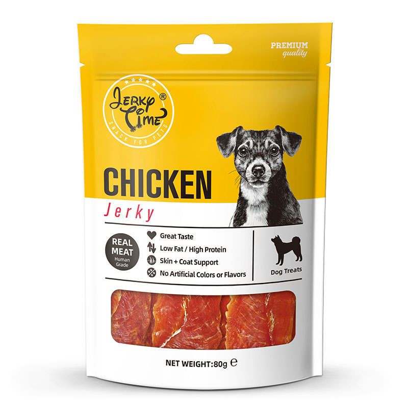 Jerky Time Dog Treats 80g -Chicken, Lamb, Duck | Shopee Singapore