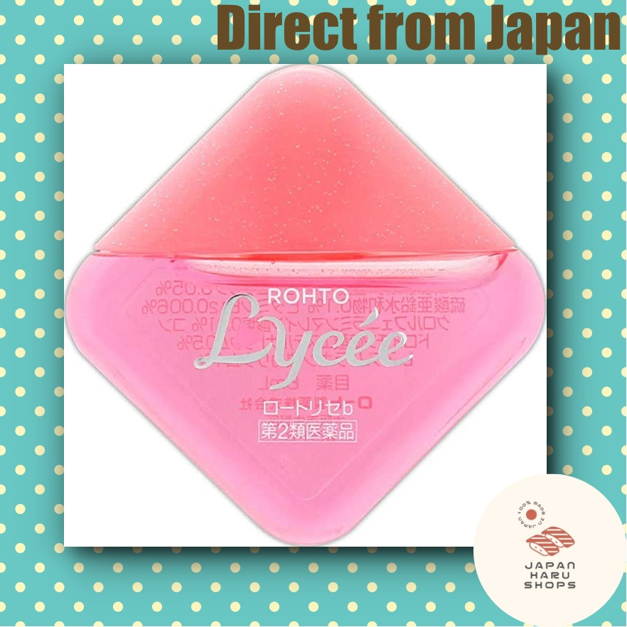【Direct from Japan】JAPAN NO.1 EYE DROP! - Rohto Lycee Eyedrops for ...