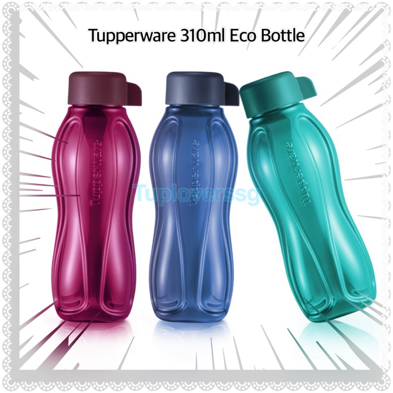 New! Tupperware 310ml Eco bottle screw top | Shopee Singapore