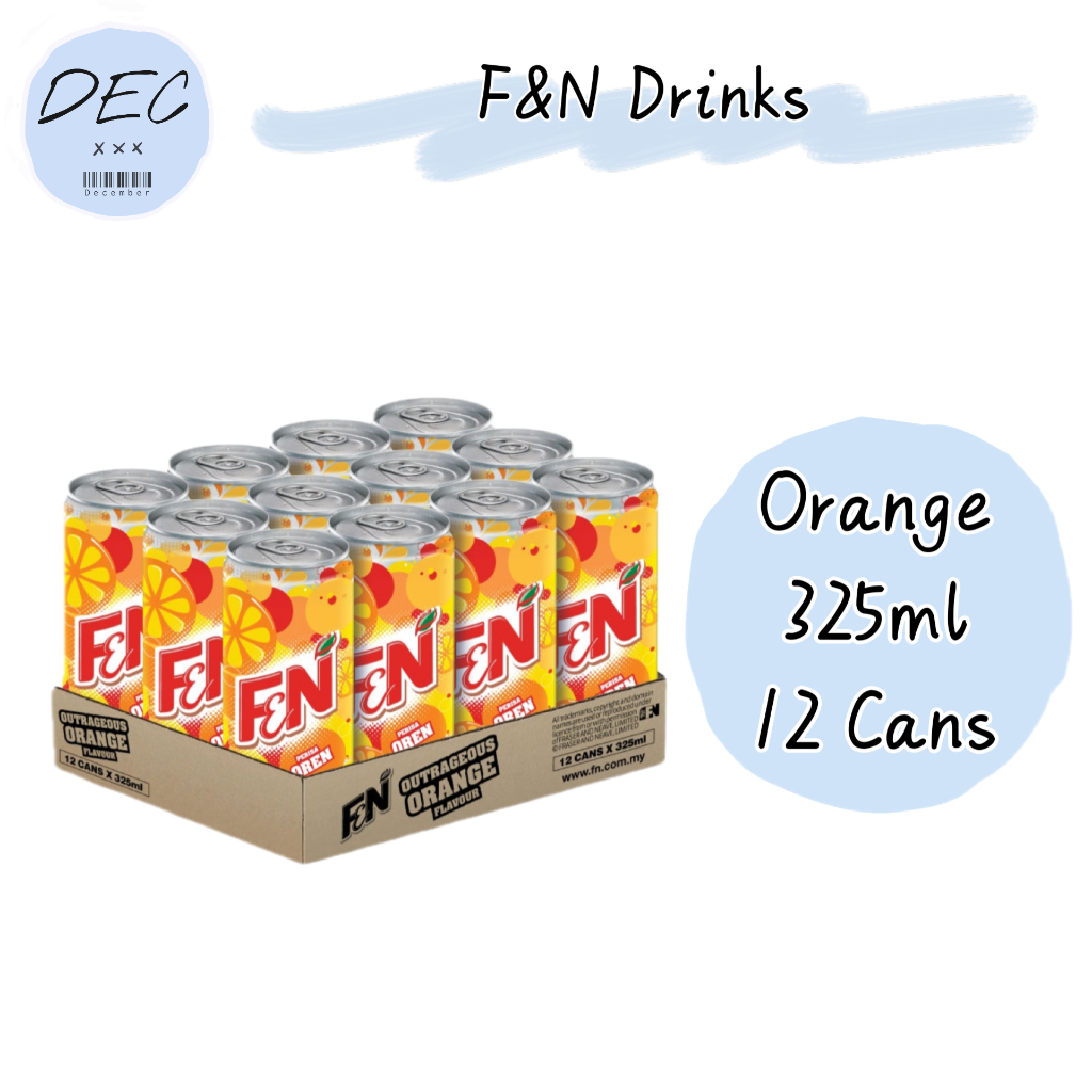 F&N Soft Drinks Grape/IceCreamSoda/Zapple/Fruitade/Strawberry/Orange ...