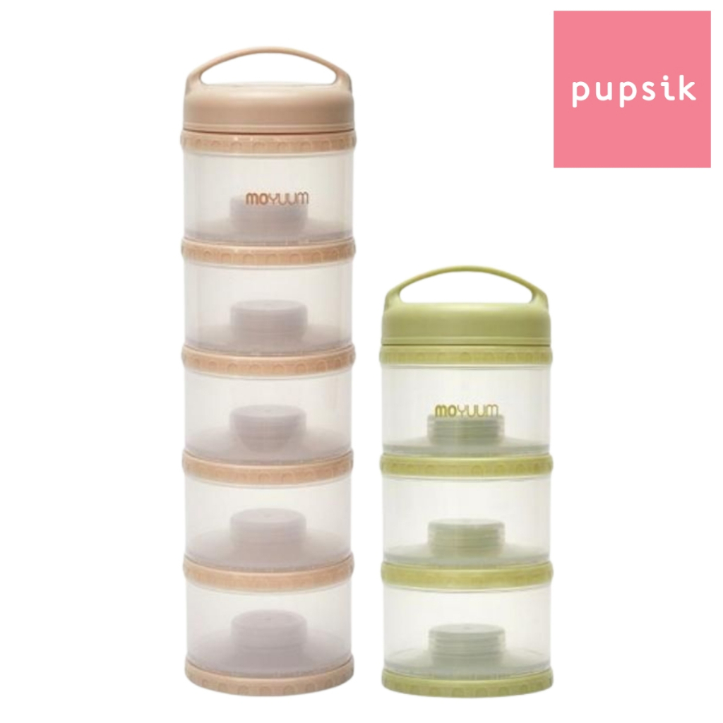 Moyuum Premium Milk Powder Dispenser, 3/5 tiers (5 Colors) | Shopee ...