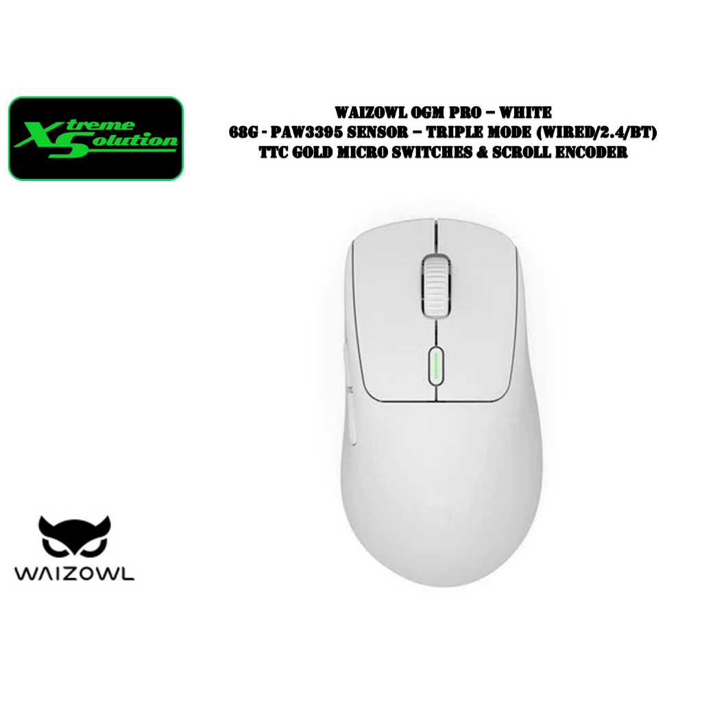 Waizowl OGM Pro - Wireless Triple Mode Gaming Mice | TTC Gold Micro ...