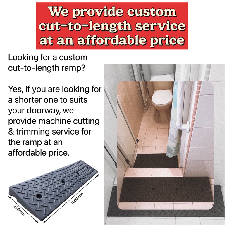 Ramps [🇸🇬GETS] ♿️ Wheelchair Ramp, Kerb Ramps for E-scooter, Bikes ...