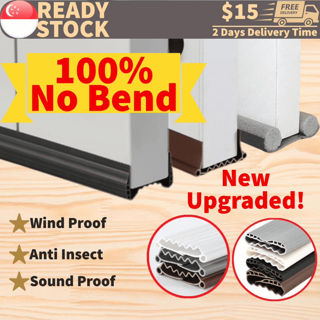 #1 HIP Upgrading Door Strip Bottom Sealing Guard Sealer Flexible Insect ...