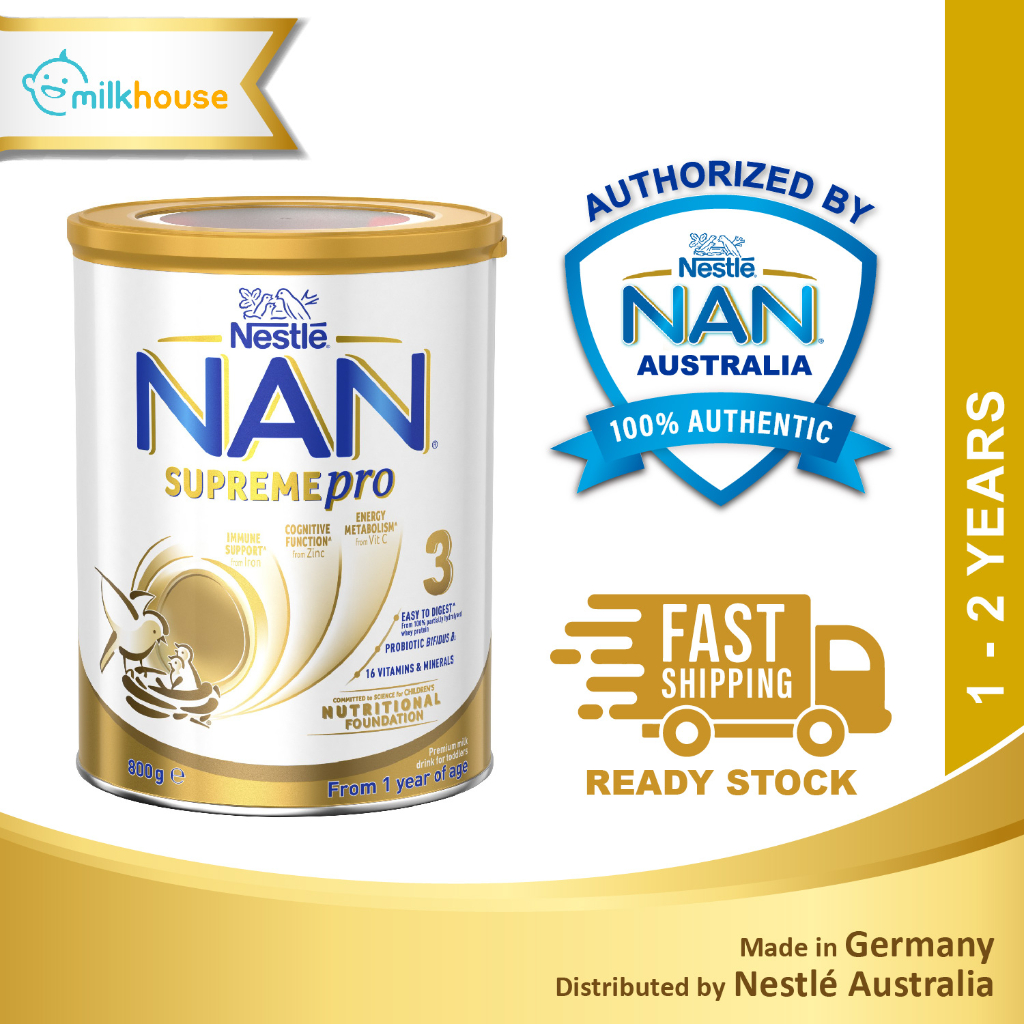 [Ready Stock] Nestle NAN Supreme Pro 3 (800g) SupremePro From 1+ Year ...