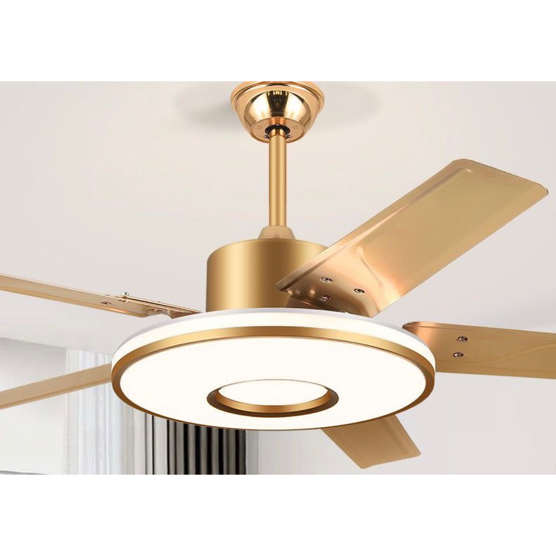 Five Metal Blade Ceiling Fan light with 45 and 50 Inches in Diameter ...