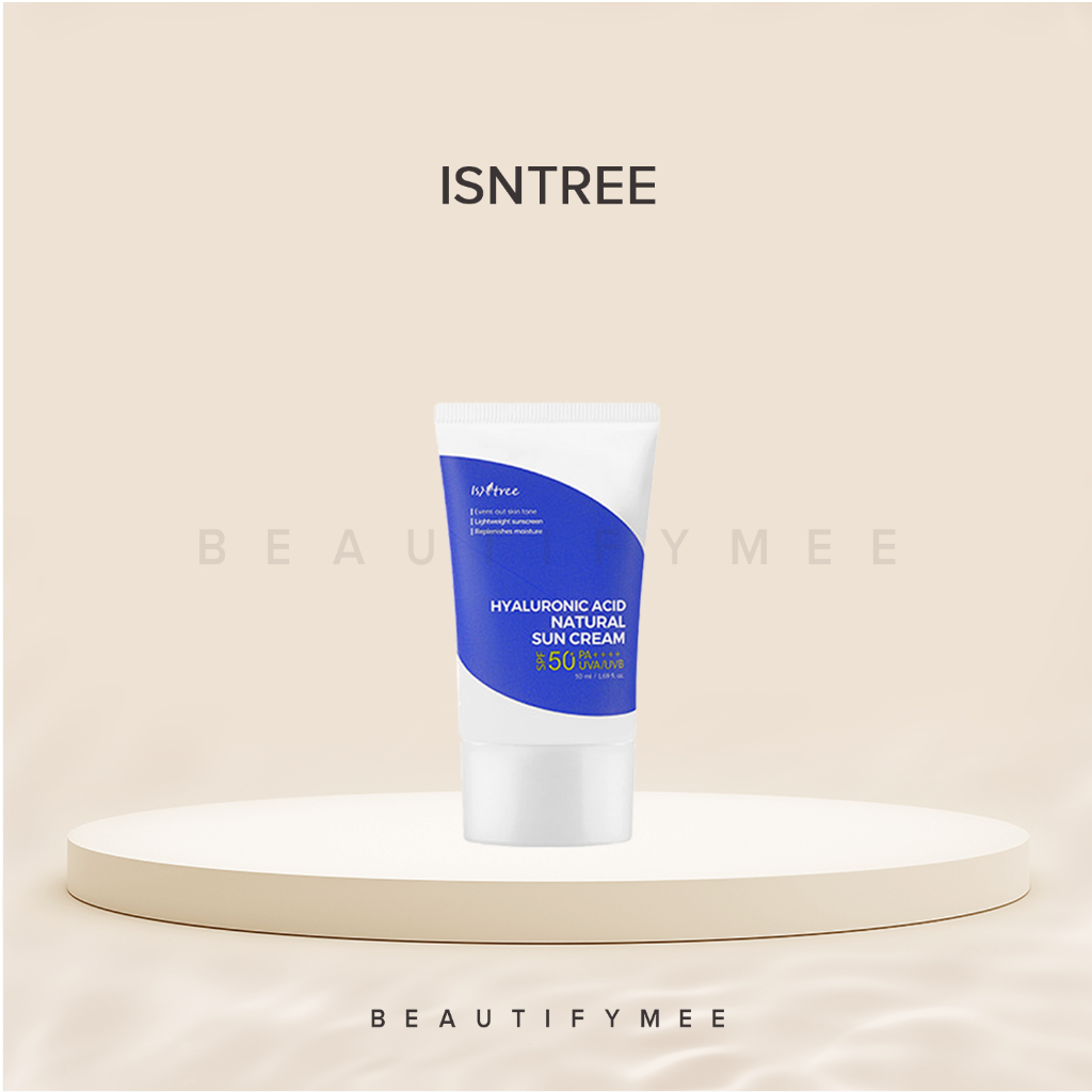 Isntree Hyaluronic Acid Natural Sun Cream | Shopee Singapore
