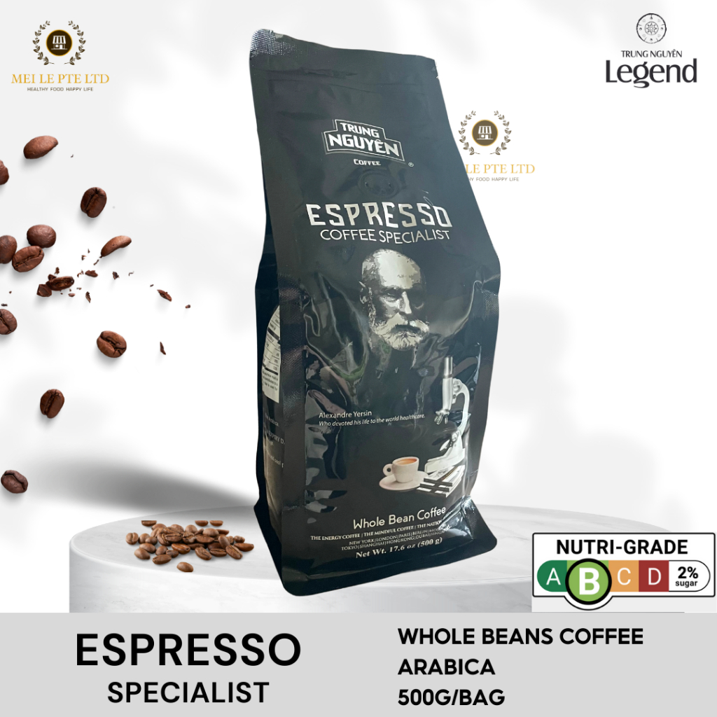 [SG STOCK] Arabica whole coffee bean - Espresso Specialist - Bag 500G ...