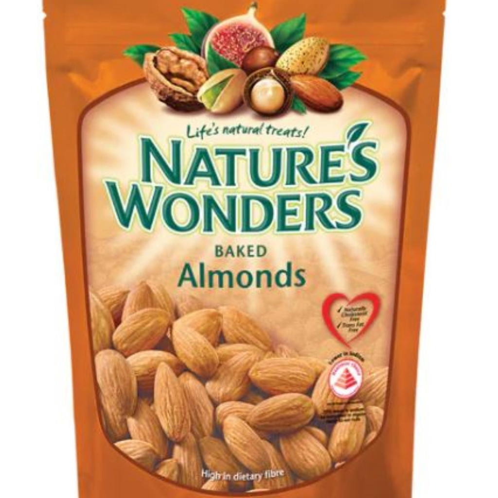 Nature's Wonders Baked Almonds 200 g | Shopee Singapore