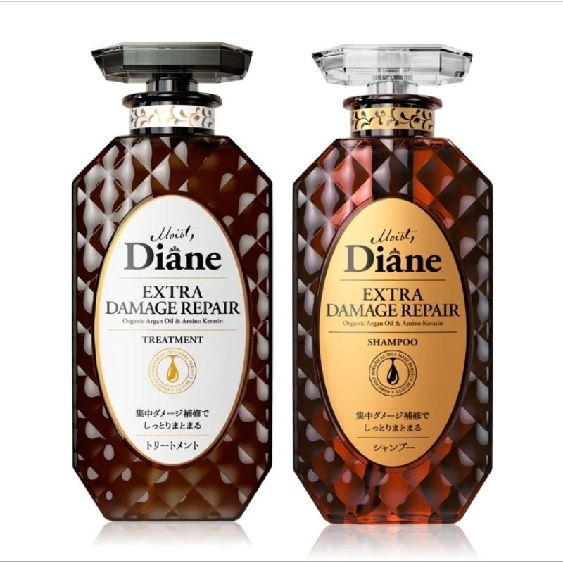 [BUNDLE] Moist Diane Set Extra Damage Repair Shampoo 450ml + Treatment ...