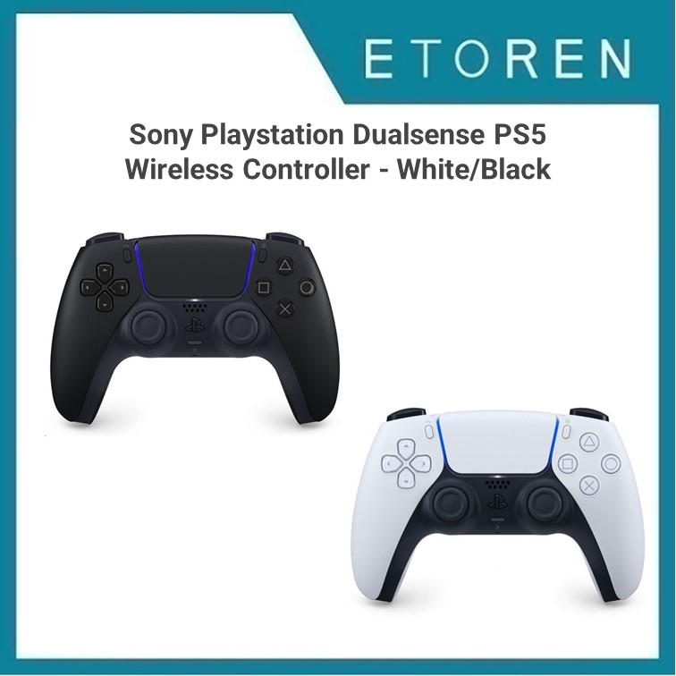 Sony Playstation Dualsense PS5 Wireless Controller - White/Black ...