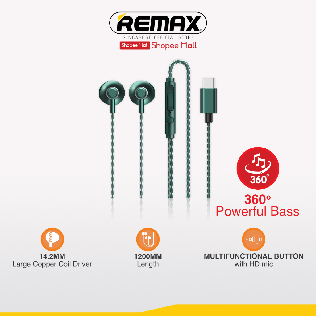 [Remax Audio] RM-711 Series Gamer Selection 360 Degrees Powerful Bass ...