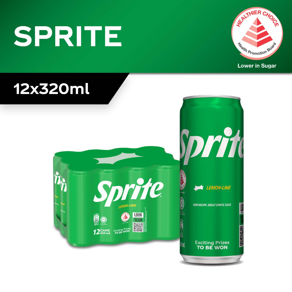 Sprite (12 x 320ml) - Case (Halal) | Shopee Singapore