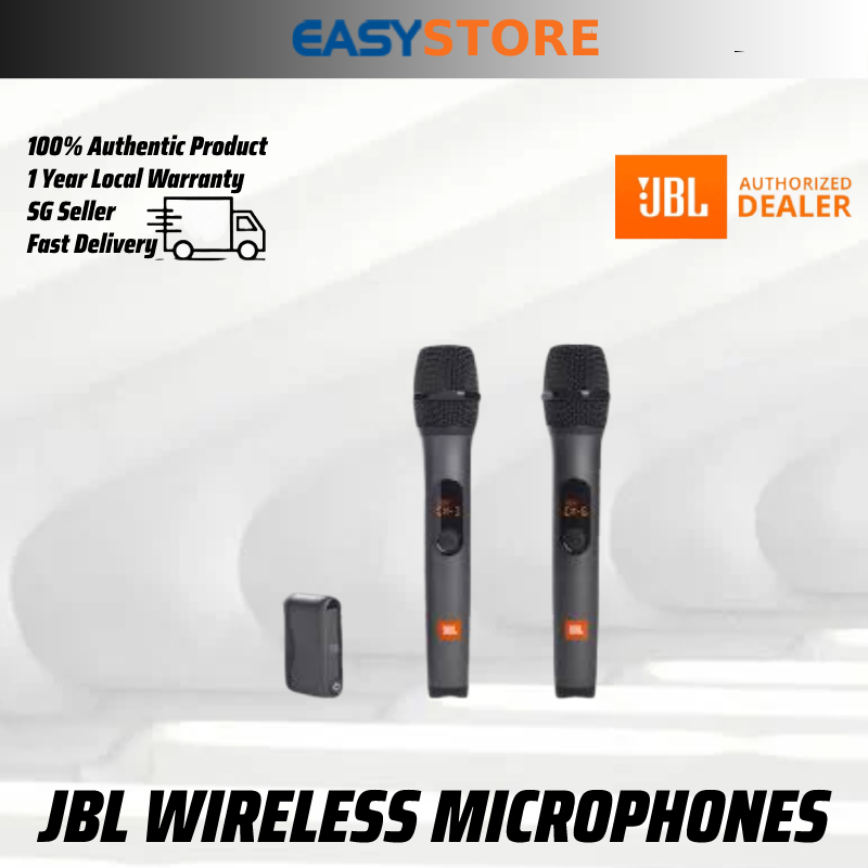 JBL Wireless Microphone set | Shopee Singapore