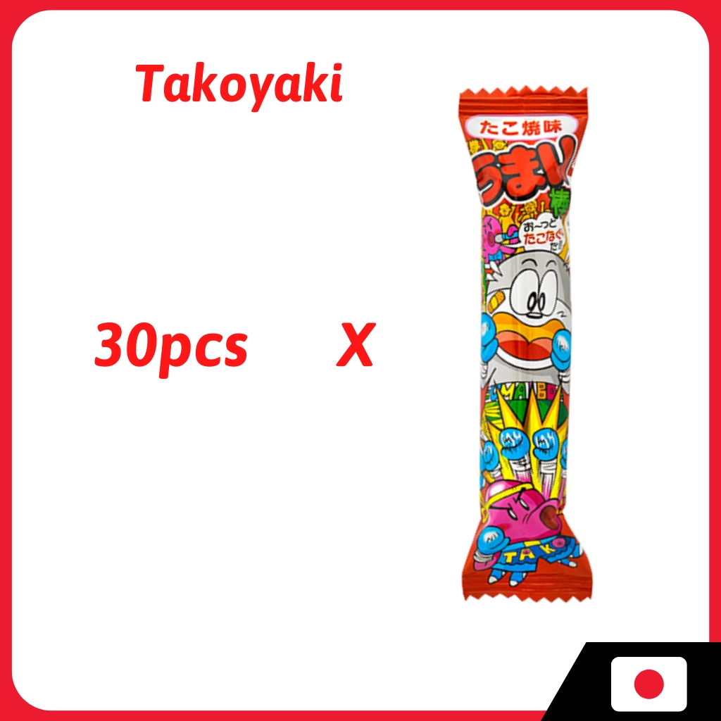 Yaokin Japan snack umaibo Umai bar Corn Potage / cheese / mentai spicy ...