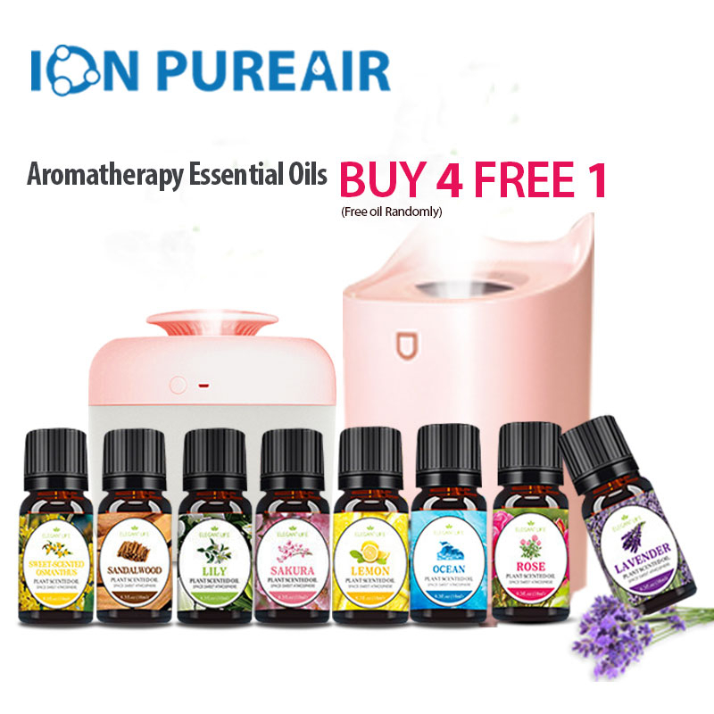 Aroma Therapy Essential oils (Water Soluble) for Humidifier/ Diffuser ...