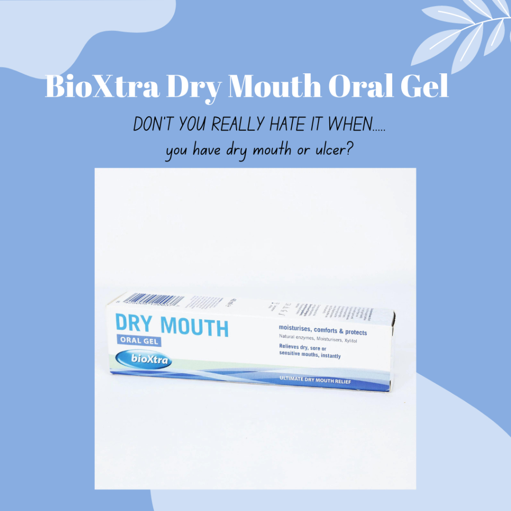 [Pack of 2] BioXtra Moisturising Gel 40ml, Soothing Dry Mouth Relief ...