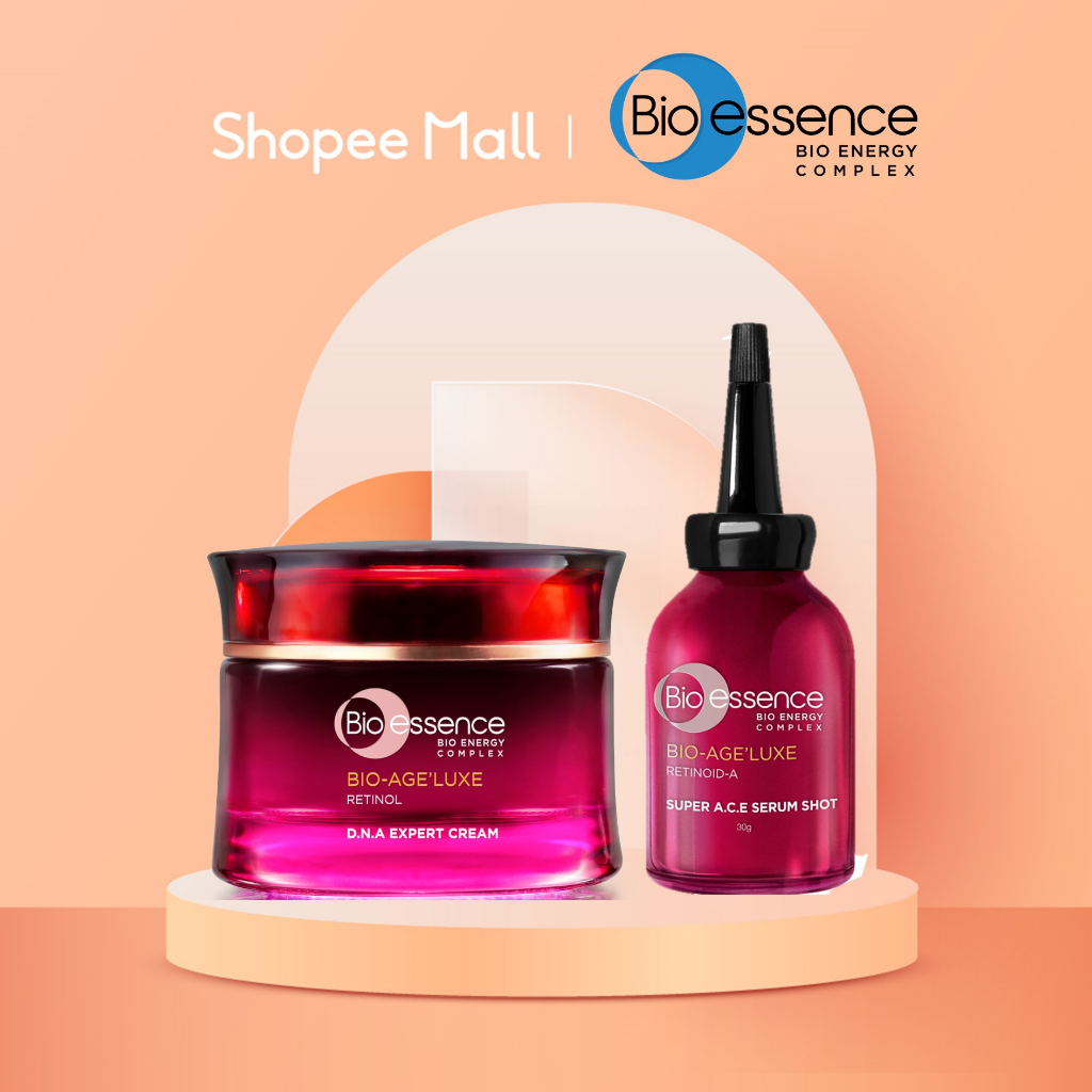 [Bundle Deal] BIO ESSENCE Bio-Age'Luxe A.C.E Serum 30ml + D.N.A Cream ...