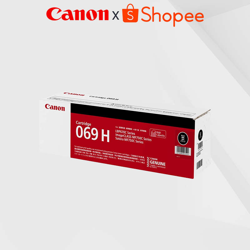 [Original] Canon Cartridge 069H Black Cyan Magenta Yellow Toner ...