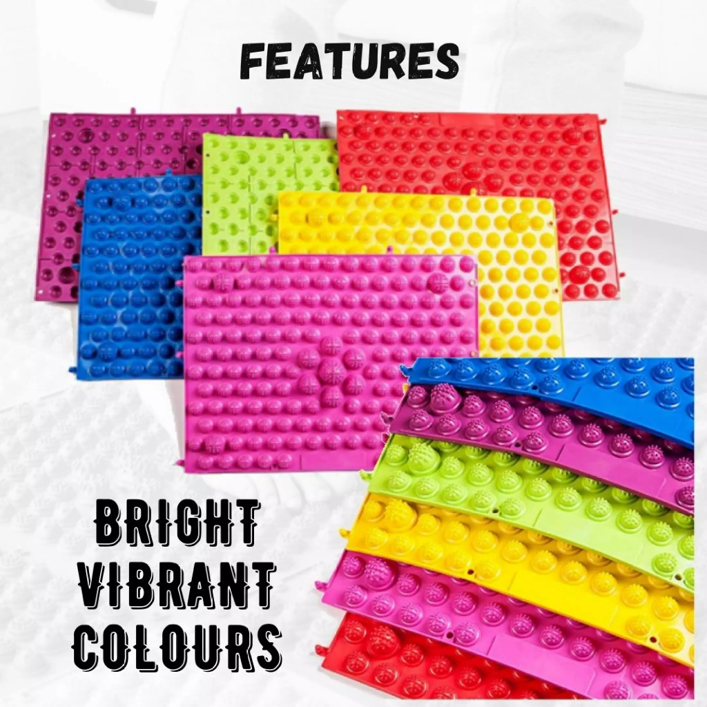 [SG SELLER]Running Man Acupuncture Mat Foot Massage Reflexology Blood ...